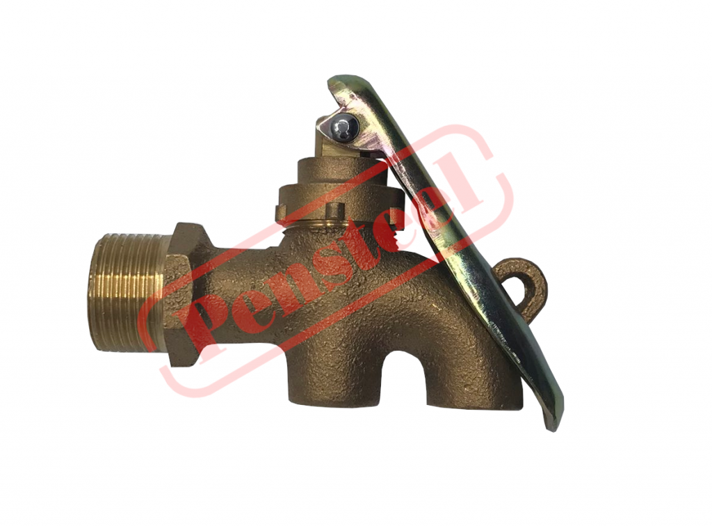 All Brass 3/4 Inch BSP Drum Tap – BDT-12 – Pensteel