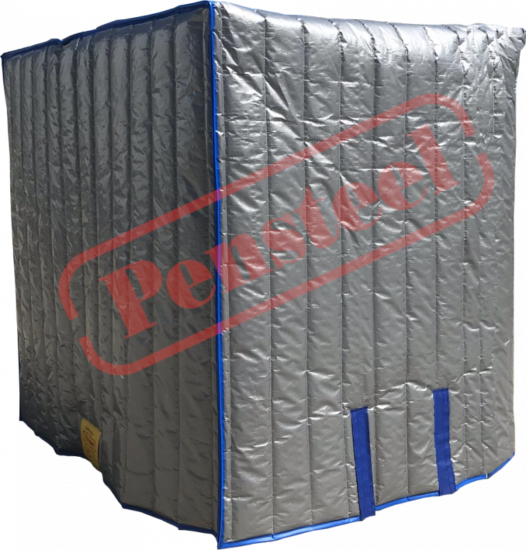 Insulated IBC Tank Jacket 1000L with Bound Edges – PC1000BOUND – Pensteel