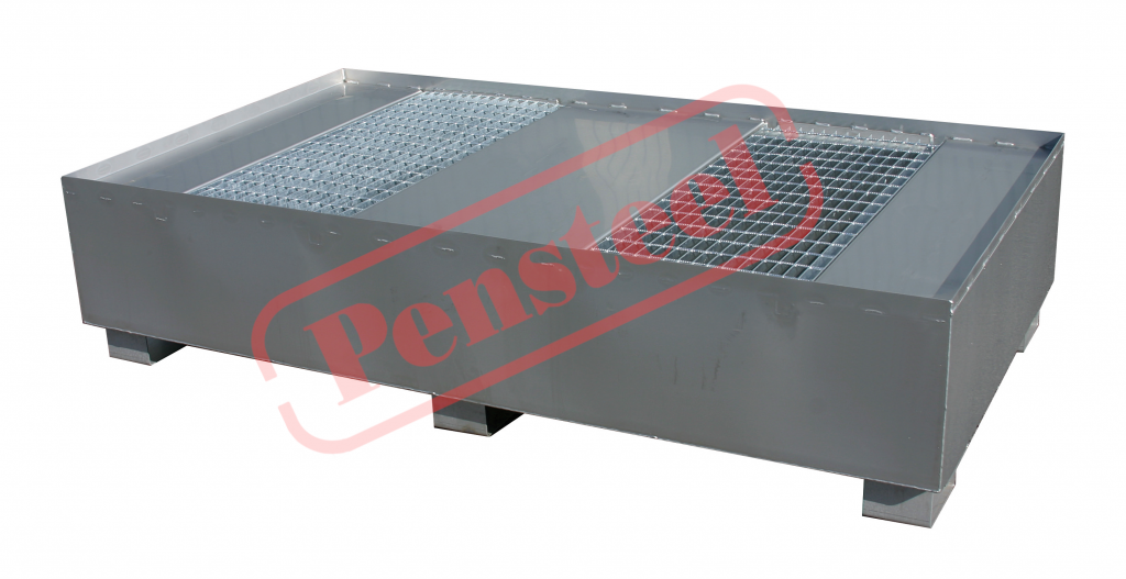 Stainless Steel Bund Spill Pallet Bespoke – Pensteel
